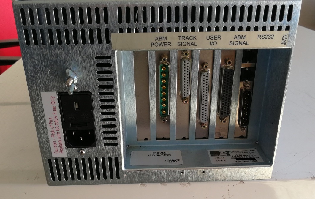 BROOKS ROBOT CONTROLLER ESC-204T-S293 6-0002-0943-SP