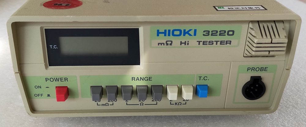 HIOKI MΩ HI TESTER 3220 - 株式会社森本源