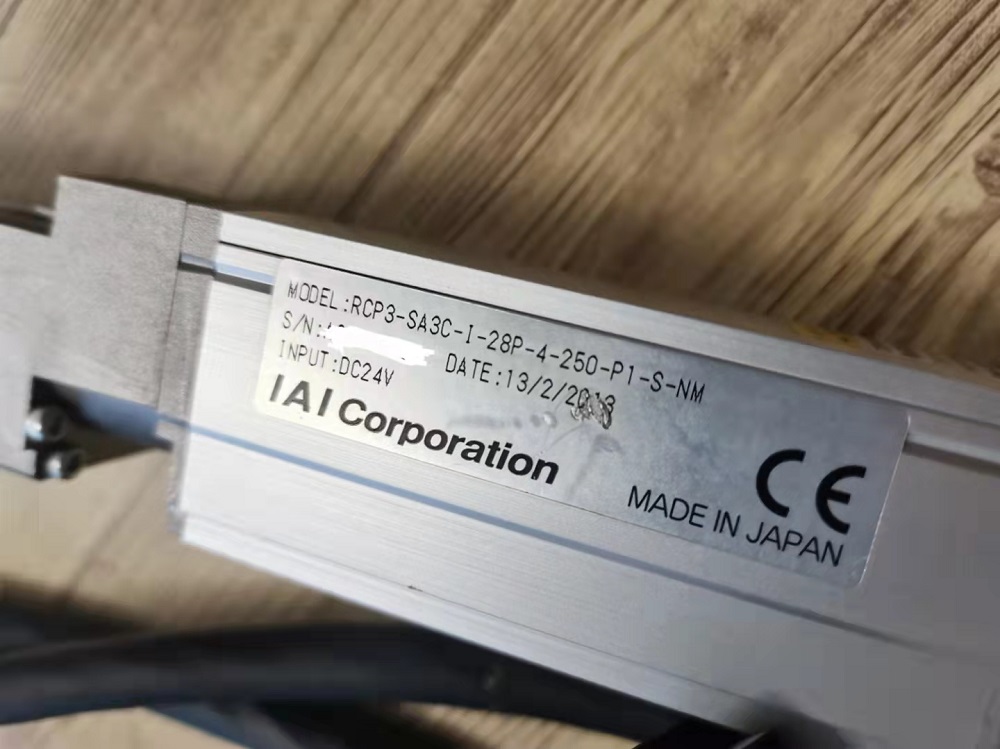 IAI ROBOT CYLINDER RCP3-SA3C-I-28P-4-250-P1-S-NM