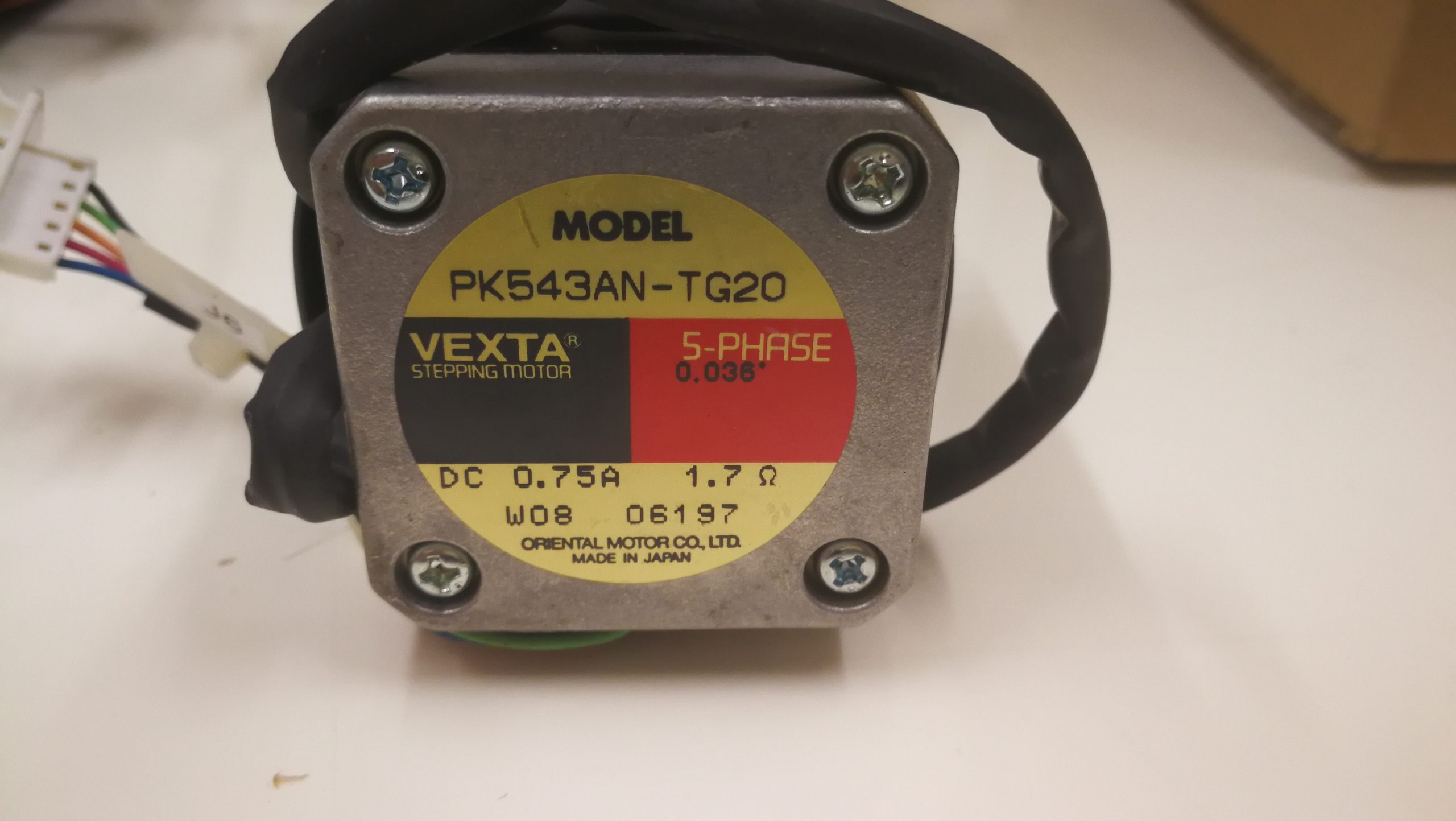 ORIENTAL STEPPING MOTOR PK543AN-TG20