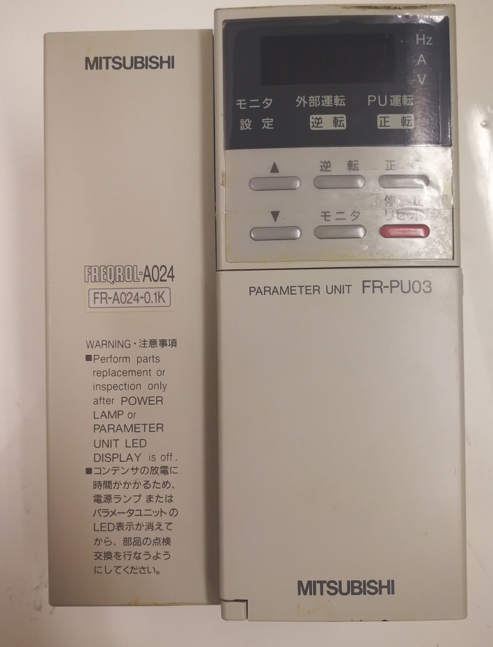 MITSUBISHI INVERTER FR-A024-0.1K インバーター