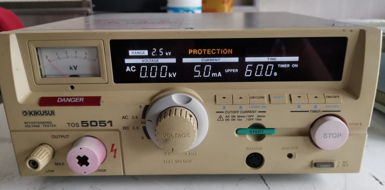 KIKUSUI AC / DC WITHSTAND VOLTAGE TESTER TOS5051