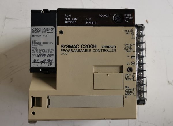 OMRON CPU UNIT C200H-CPU01