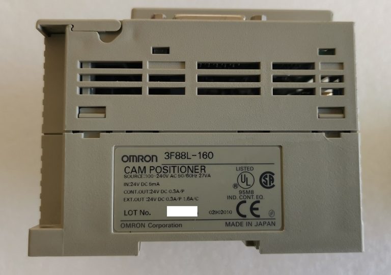 OMRON CAM POSITIONER 3F88L-160