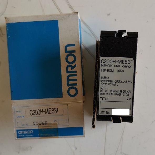 OMRON MEMORY UNIT C200H-ME831