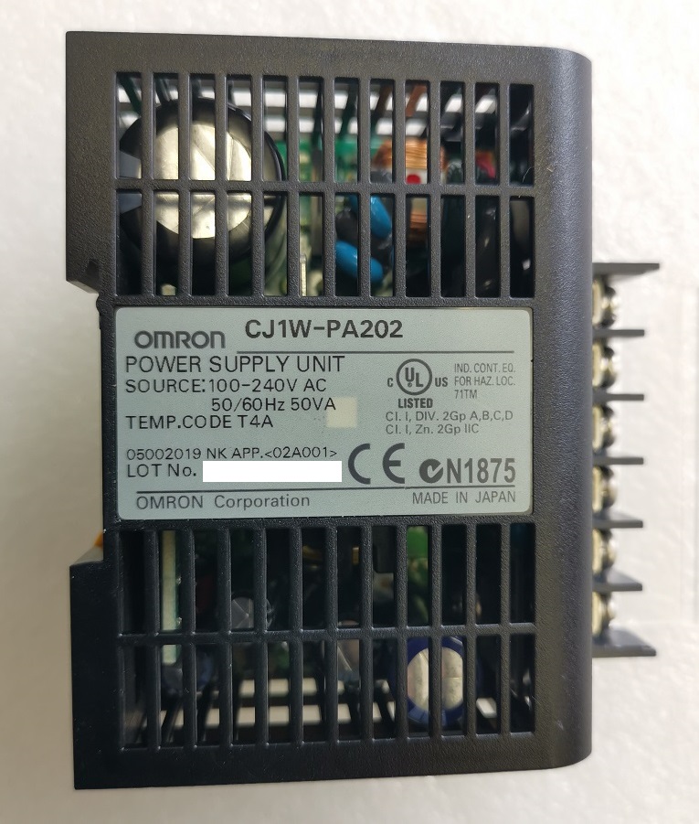 OMRON POWER SUPPLY UNIT CJ1W-PA202