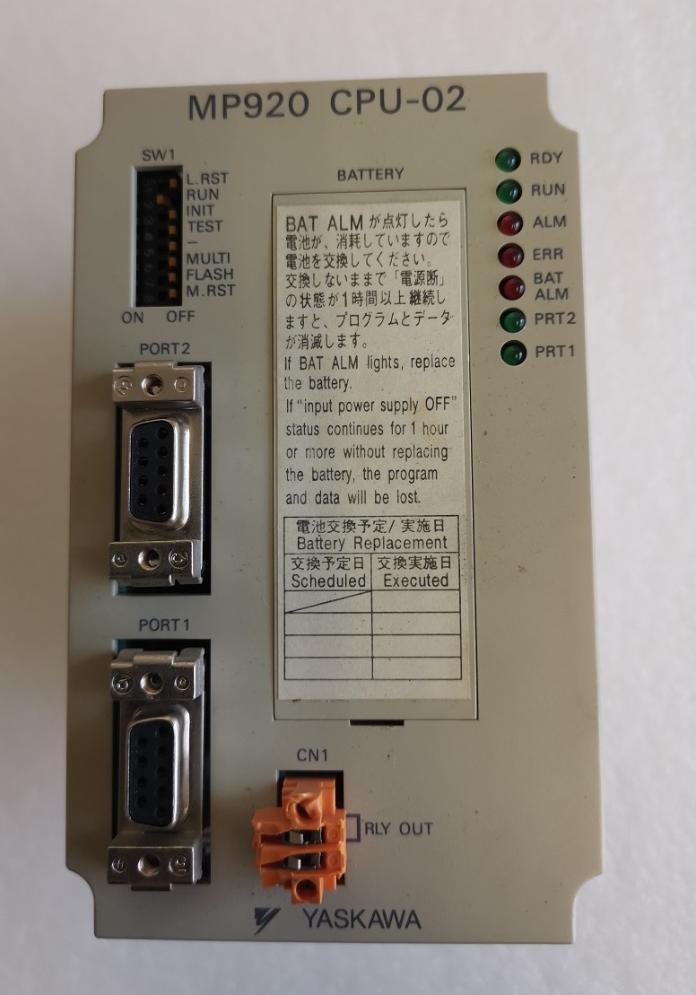 YASKAWA CPU MODULE JEPMC-CP210