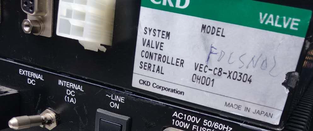 CKD VALVE CONTROLLER VEC-C8-X0304