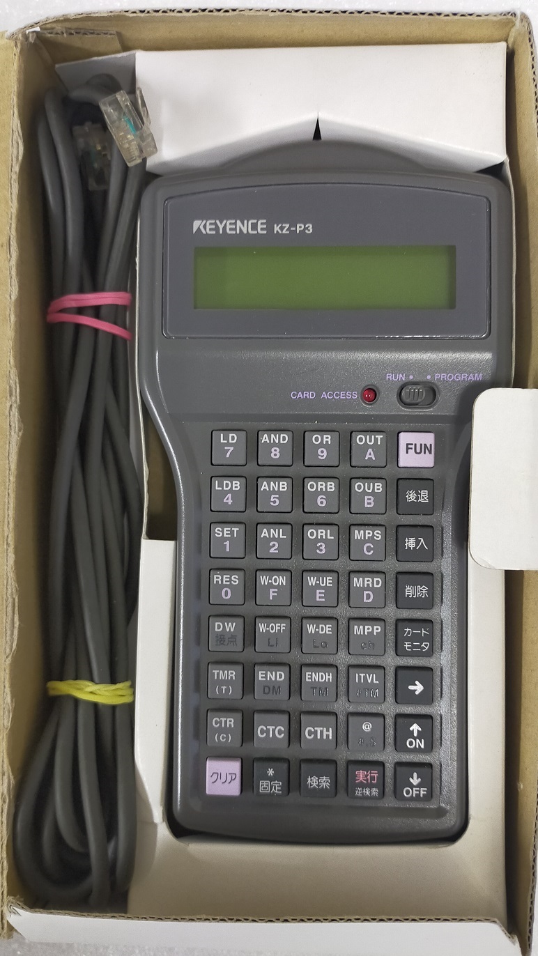 KEYENCE HANDHELD PROGRAMMER KZ-P3