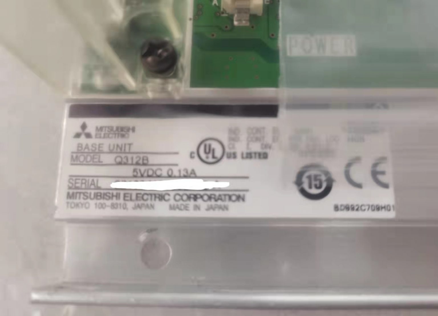 MITSUBISHI BASE UNIT Q312B