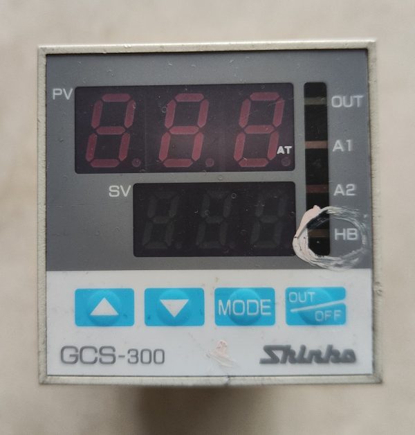 SHINKO TEMPERATURE CONTROLLER GCS-33A-S/M