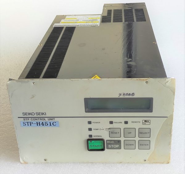SEIKO SEIKI TURBOMOLECULAR PUMP CONTROL UNIT SCU-H451C