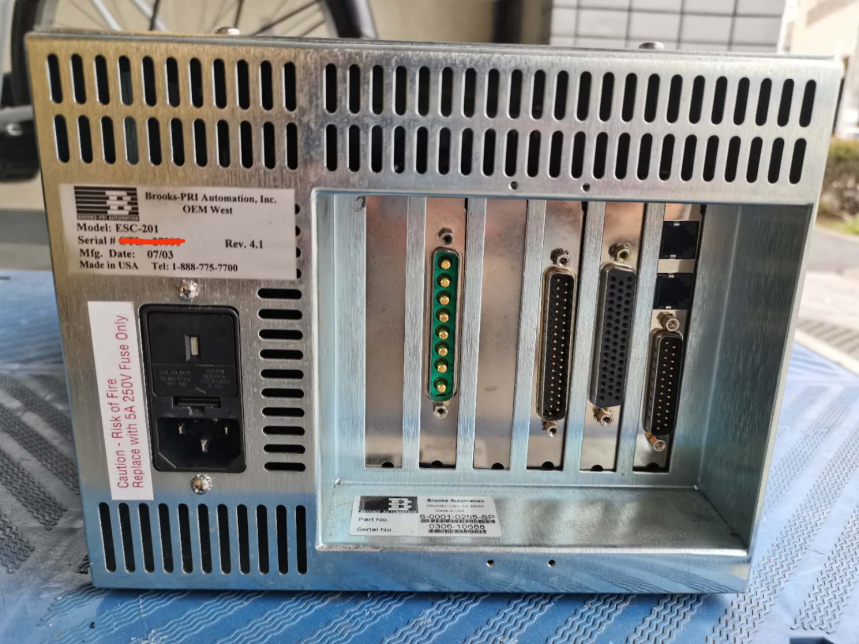 BROOKS ESC-201 PRE-ALIGNER CONTROLLER - 株式会社森本源