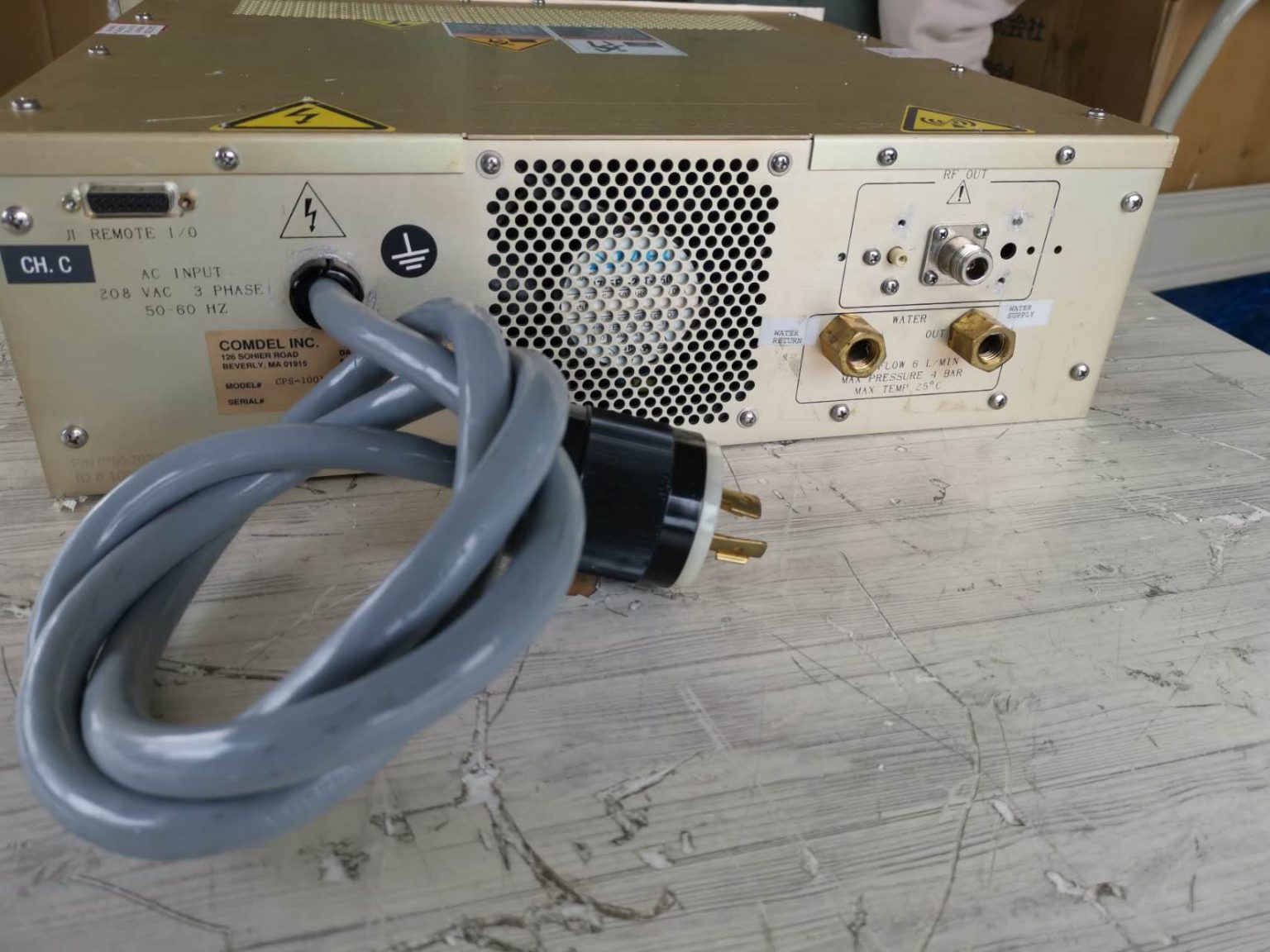COMDEL CPS-1001S RF POWER SOURCE - 株式会社森本源