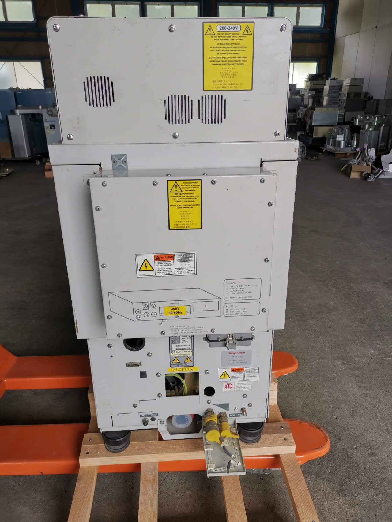 EDWARDS iH1800HTX NEW LO DRY PUMP - 株式会社森本源