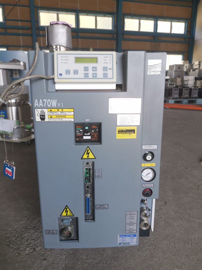 EBARA AA70W DRY PUMP - 株式会社森本源