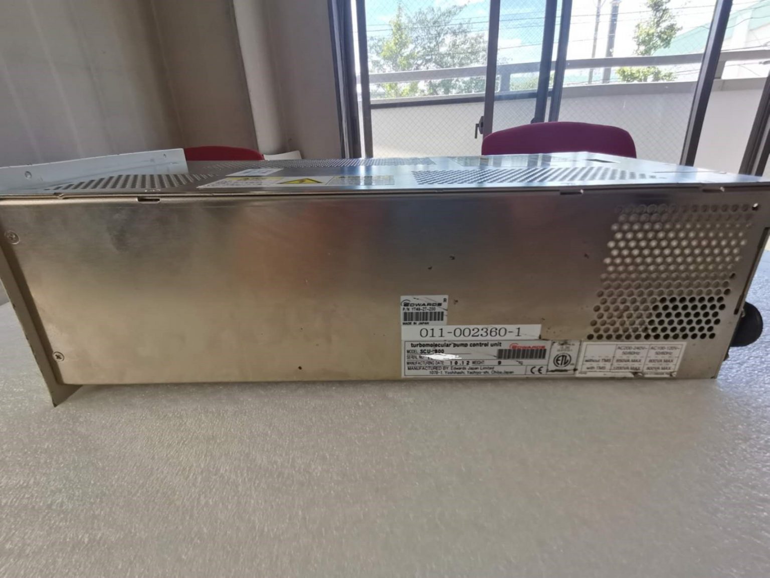 EDWARDS SCU-800 TURBO PUMP CONTROL UNIT