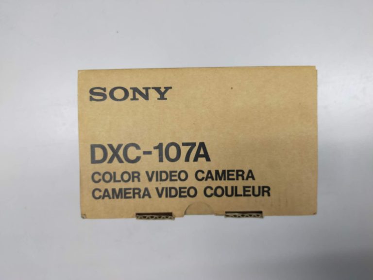 SONY DXC-107A CCD-IRIS COLOR VIDEO CAMERA