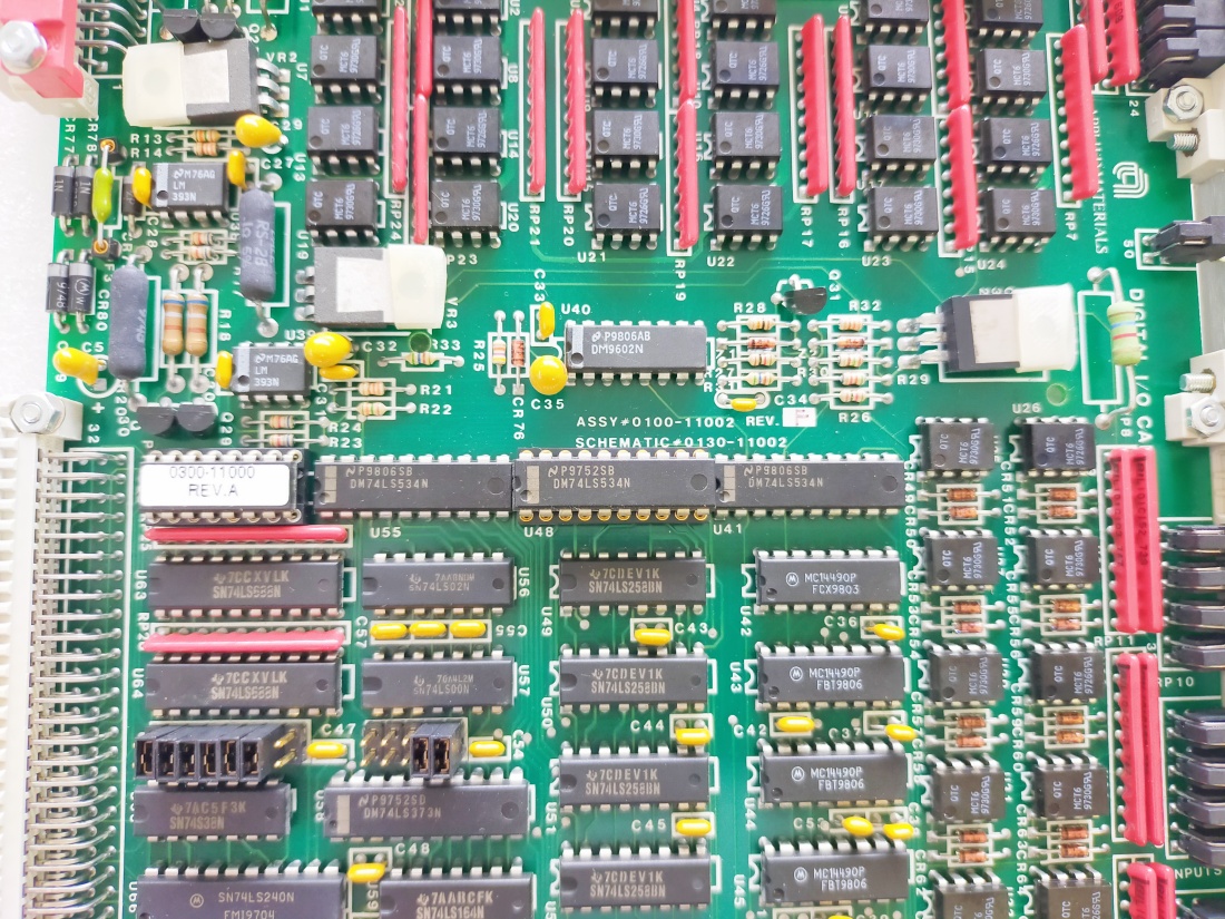 AMAT 0100-11002 DIGITALl I/O PCB