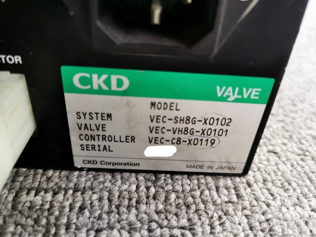 CKD VEC-C8-X0119 VALVE CONTROLLER